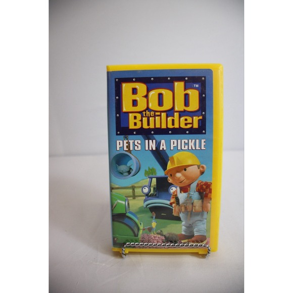 Cat | Bob The Builder Pets In A Pickle Vhs 201 Video Tape Clamshell ...